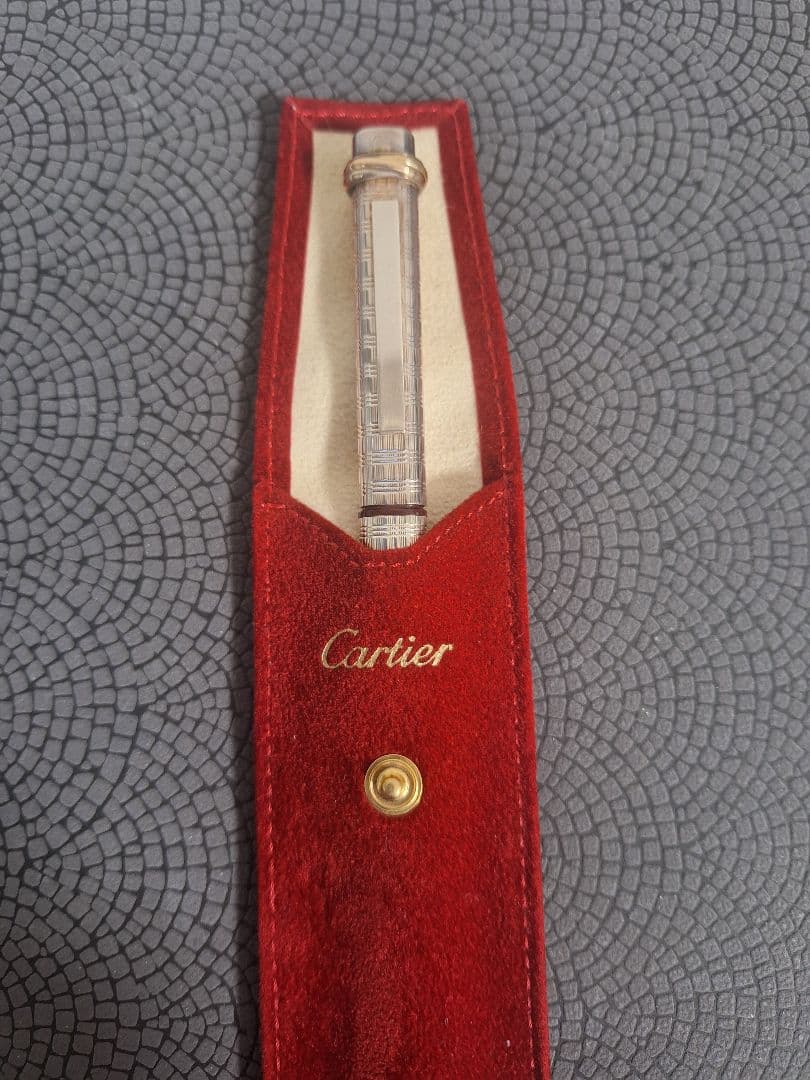 [美品、ペン先新品交換済み]カルティエ　Cartier 万年筆　クリーニング済み