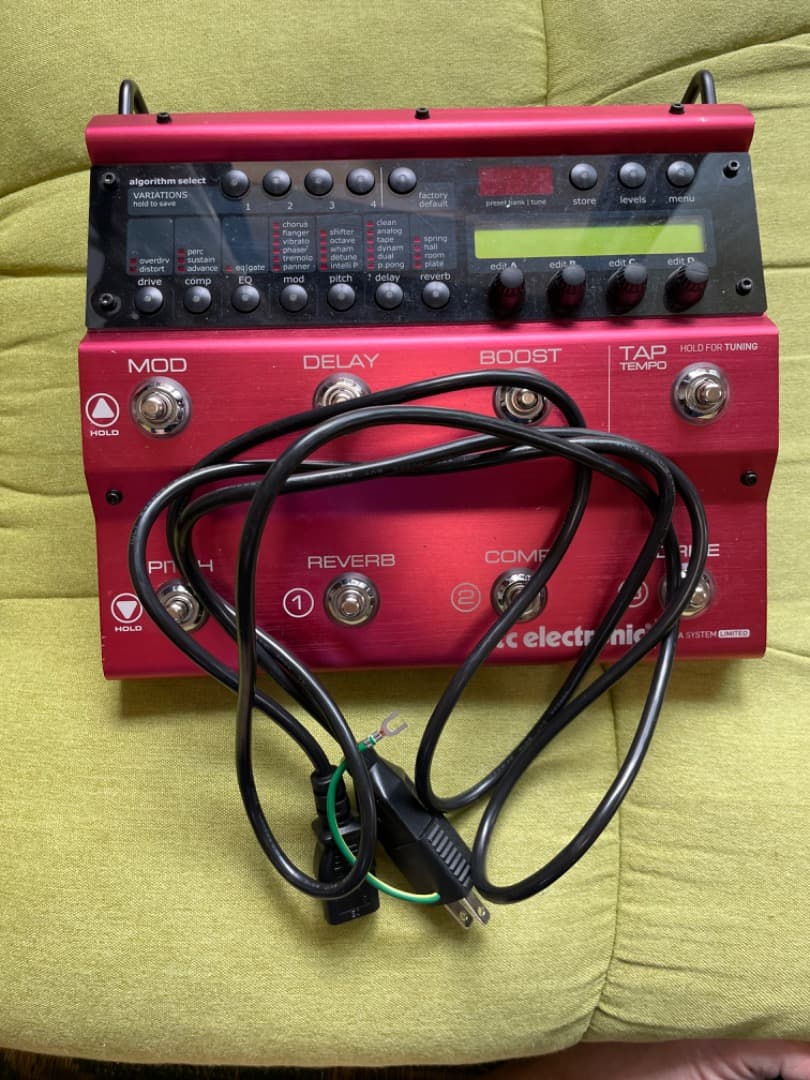 ギター tc Electronic NOVA SYSTEM