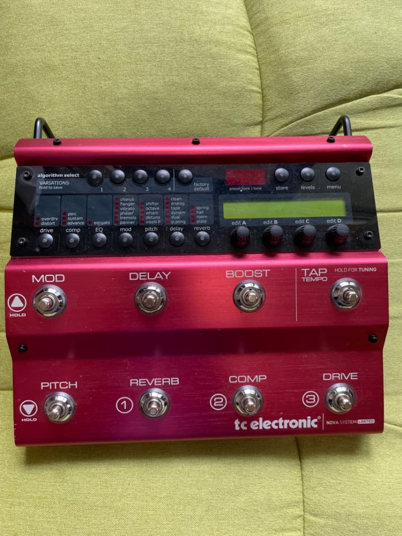 ギター tc Electronic NOVA SYSTEM