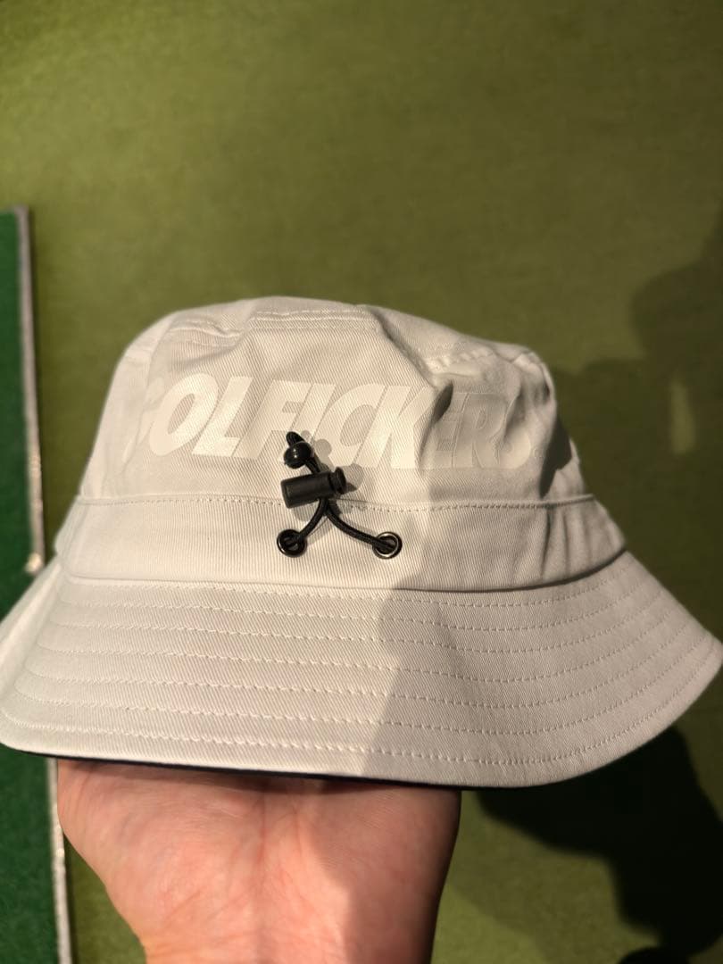 【格安】新品未使用 ゴルフィッカーズ Bucket Hat 2025 白
