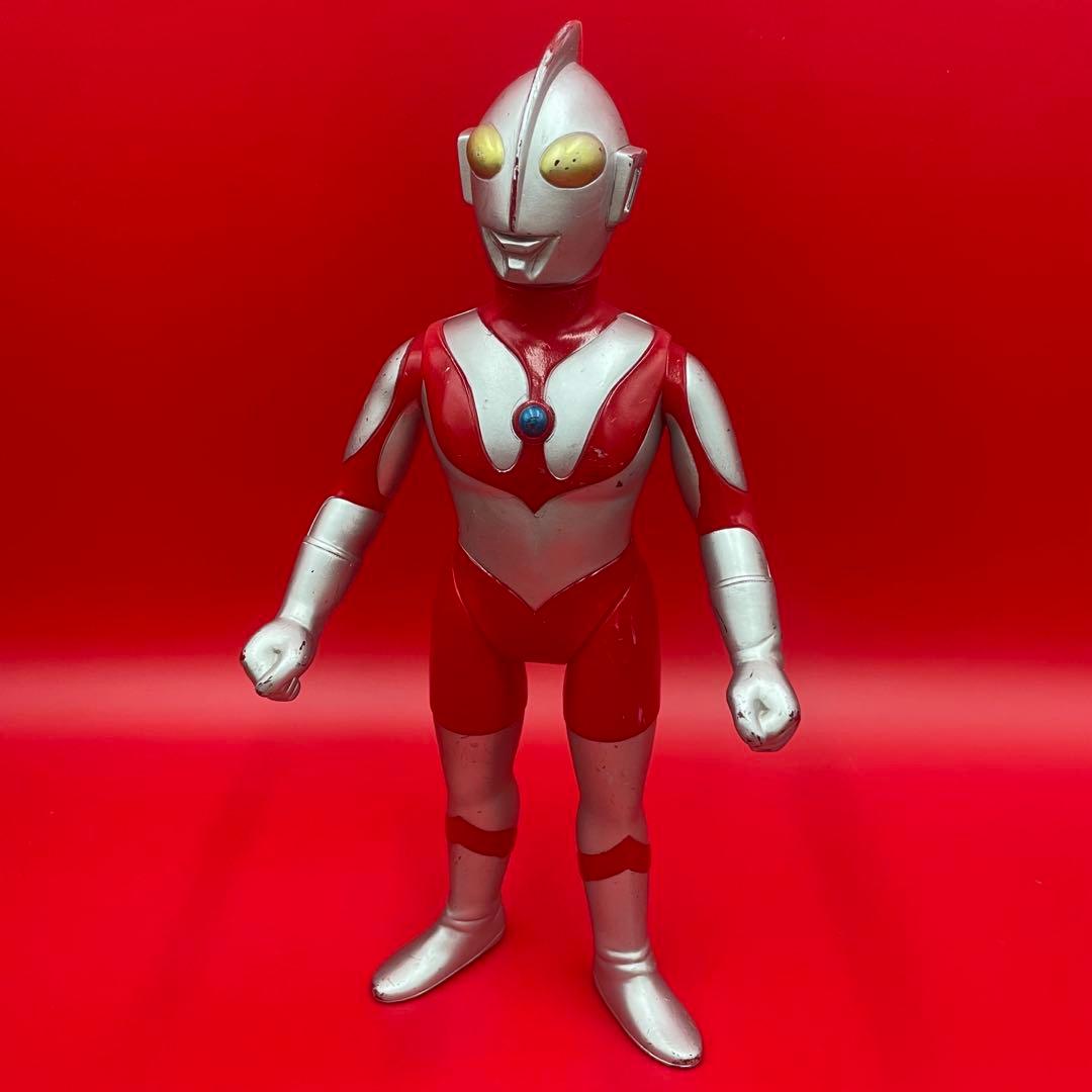 希少　ビッグサイズ　ウルトラマン 1988年　30㎝　硬質ソフビ　レトロ