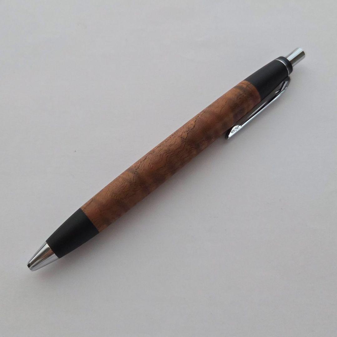 【新品未使用品】野原工芸 60本限定 神代ケンポナシ縮杢 スタンダードボールペン