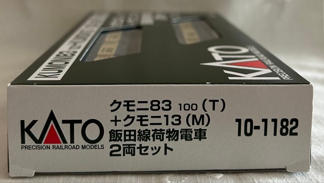 KATO クモニ83 100 T+ クモニ13 M 飯田線貨物電車2両セット