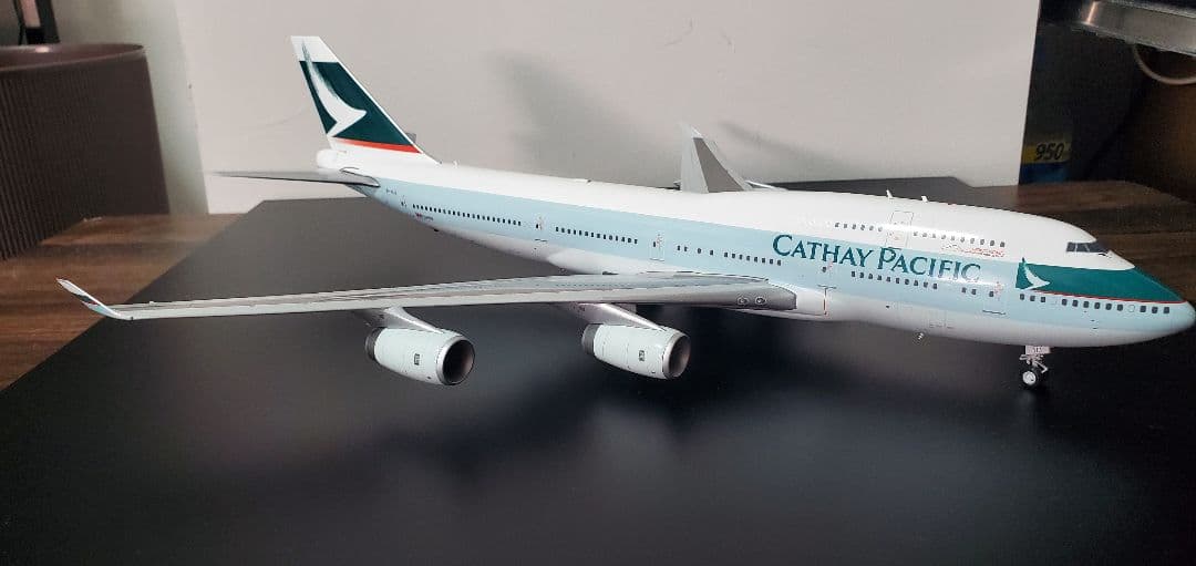 美品 BBOX 1/200 キャセイパシフィック航空 747-400