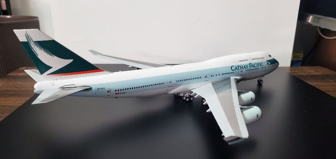 美品 BBOX 1/200 キャセイパシフィック航空 747-400