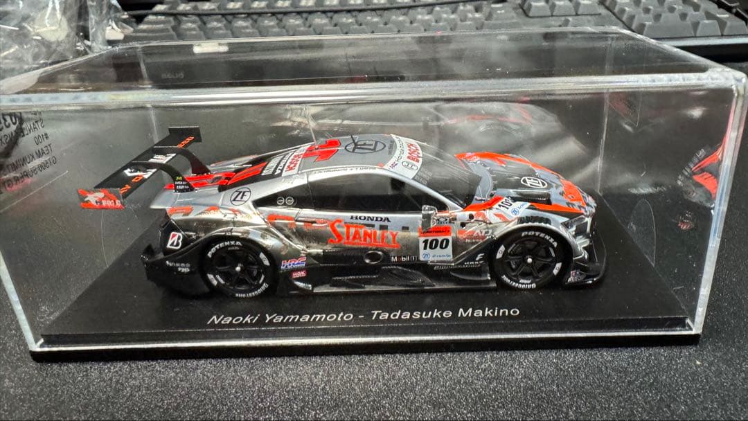 ミニカー Spark SGT035 STANLEY NSX-GT 2022
