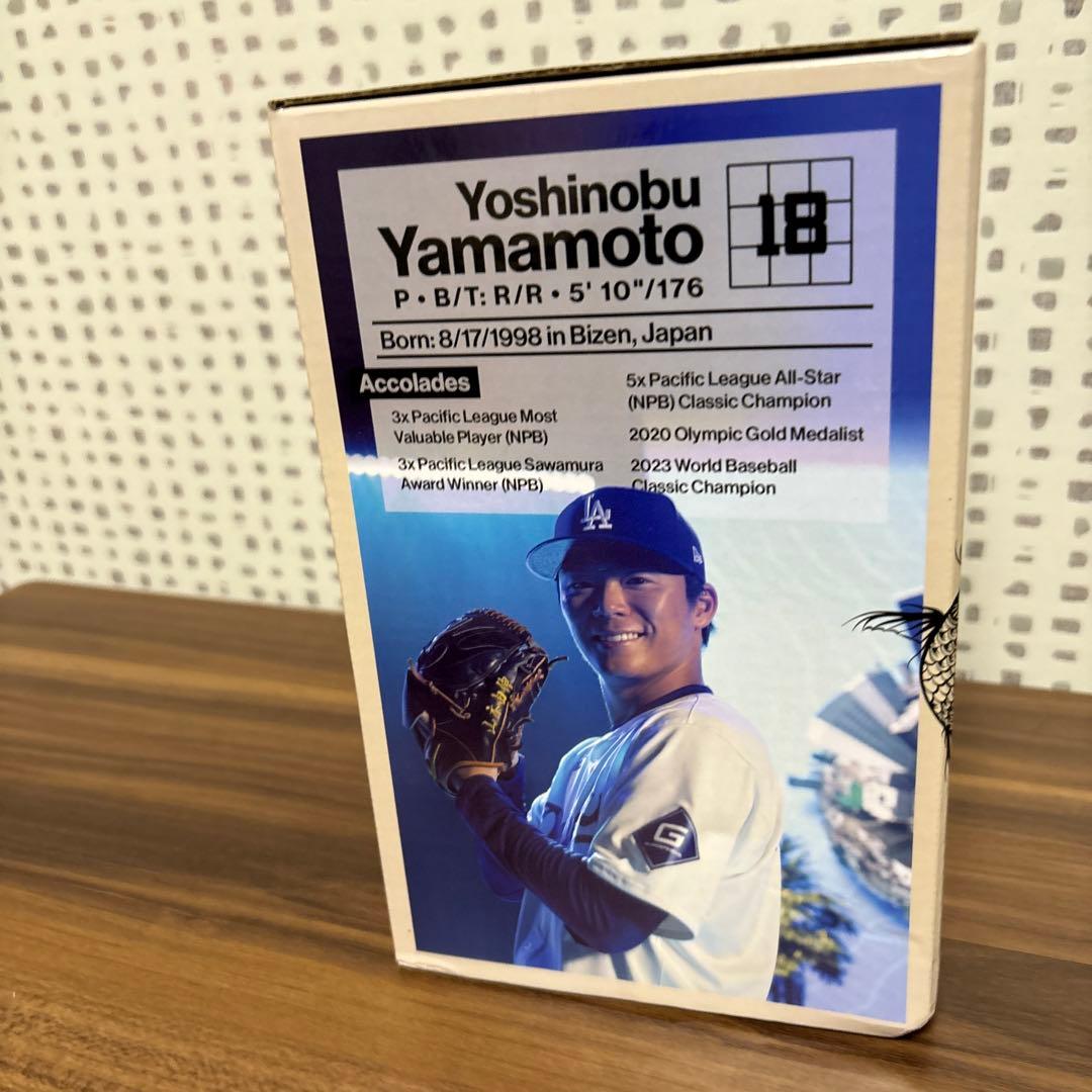山本由伸　ボブルヘッド他3点セット