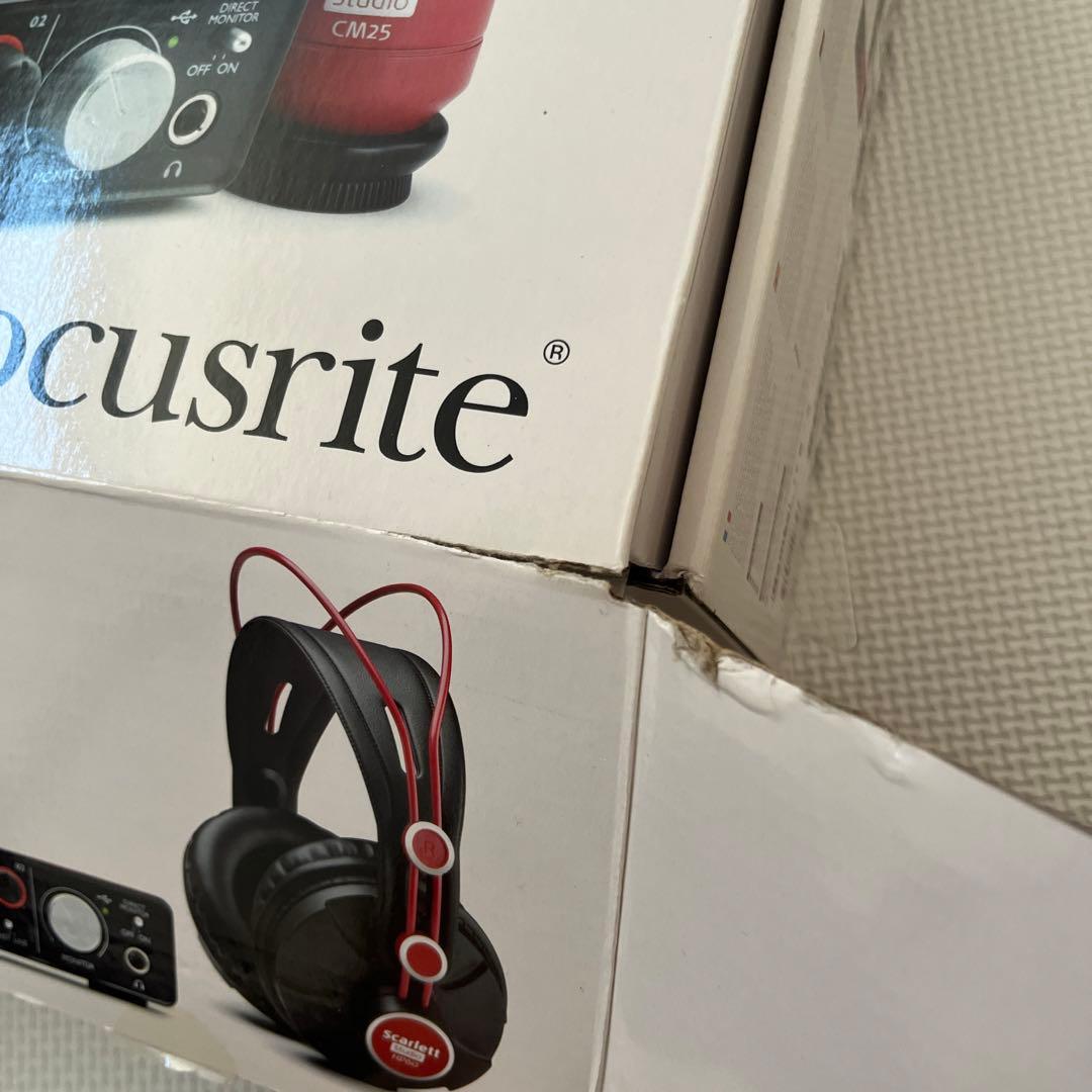 配信機器・PA機器・レコーディング機器 Focusrite Scarlett Solo Studio Pack