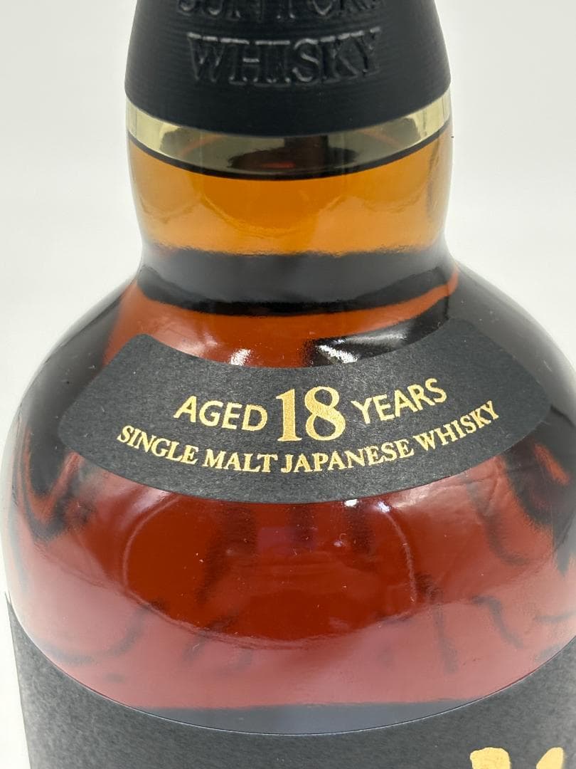 サントリー シングルモルトウイスキー 山崎18年 700ml 新品未開封