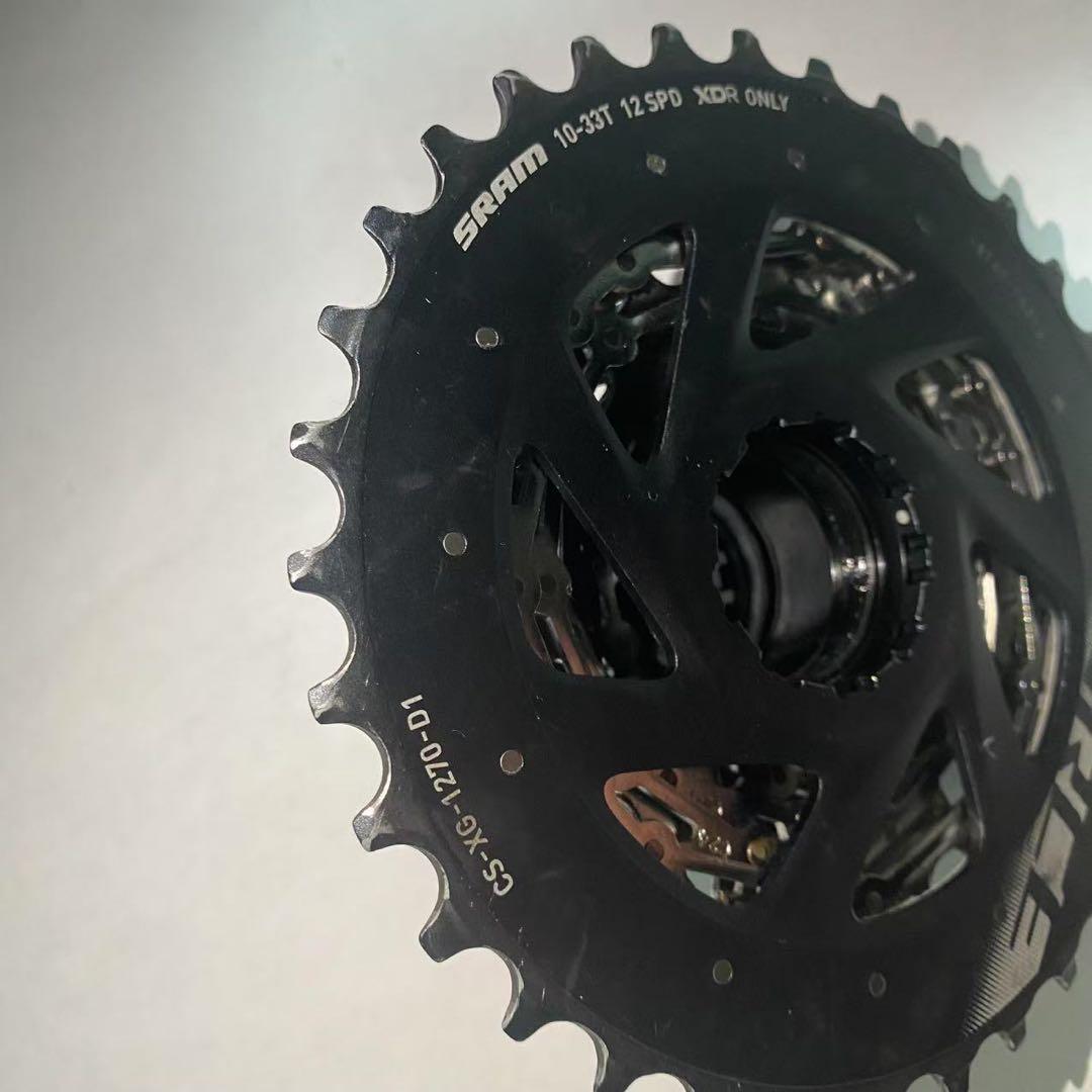 SRAM FORCE XG-1270 スプロケット 10-33T（12S）