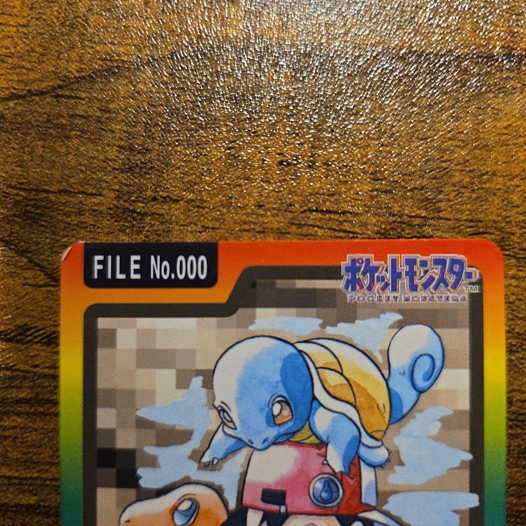貴重　ポケモンカードダス　 スペシャルカードダス No.000　2枚セット