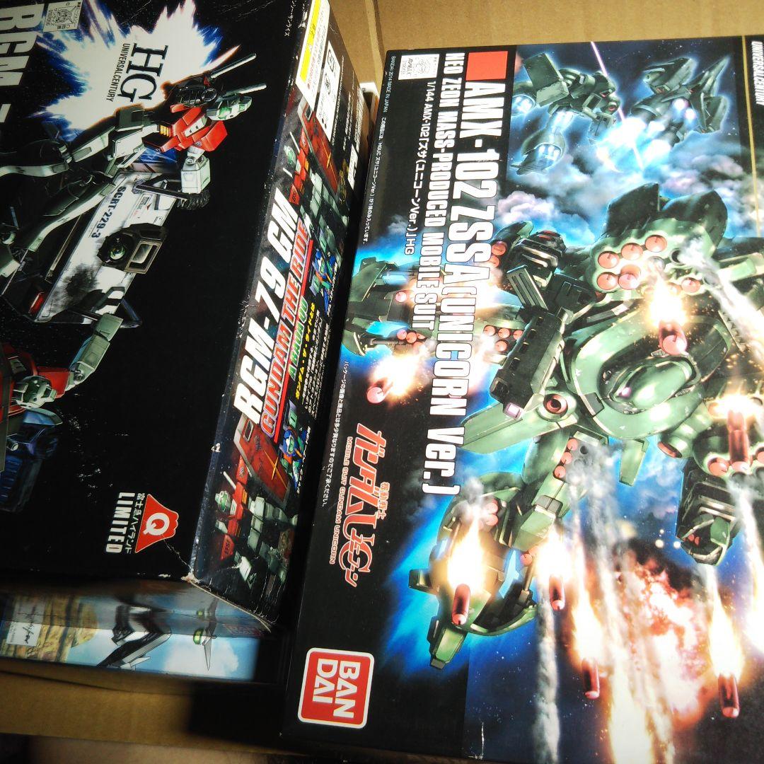 中古品 1/144 HGUC ズサ、Ez-SR、ジム限定版　プラモデル