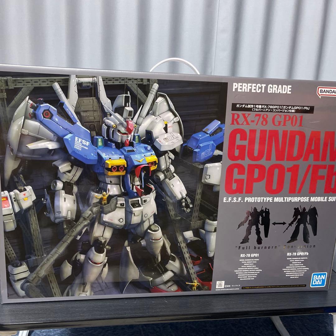 PG 1/60 ガンダム試作1号機(フルバーニアン・コンバーション使用)未開封品
