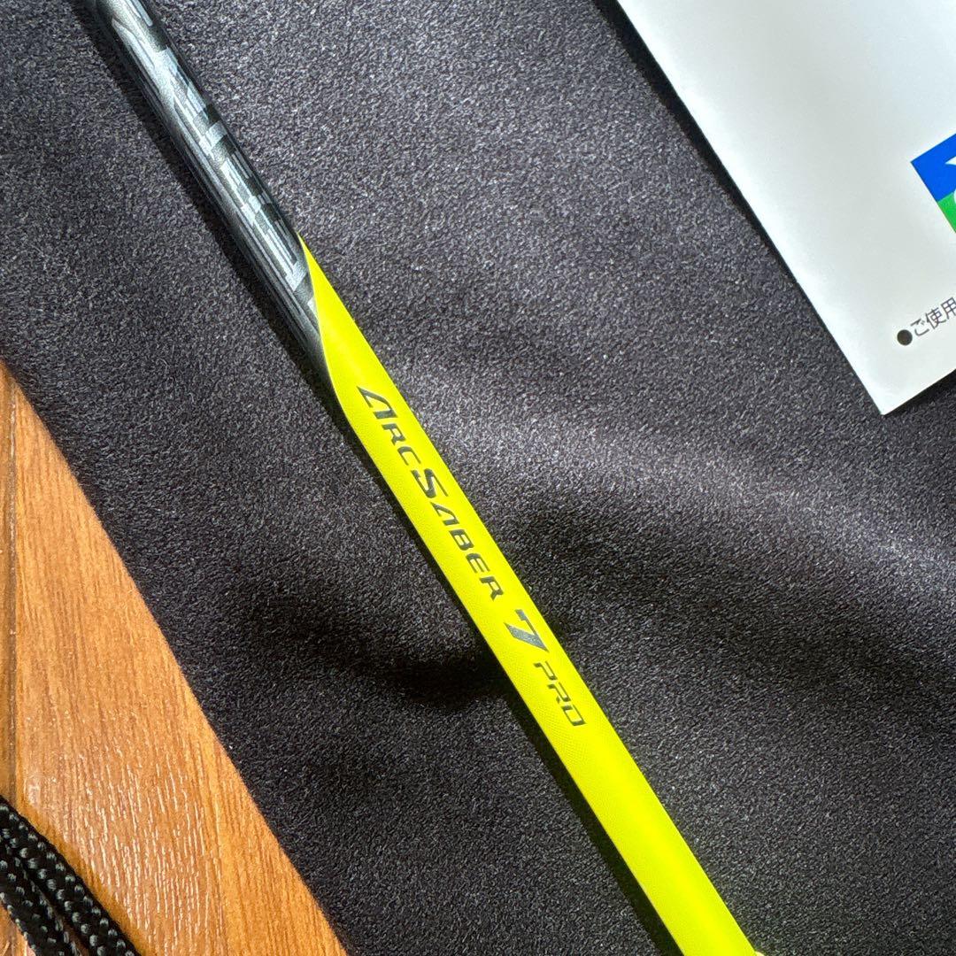 YONEX ARC SABER 7 PRO⭐️ 【4UG6】バドミントンラケット