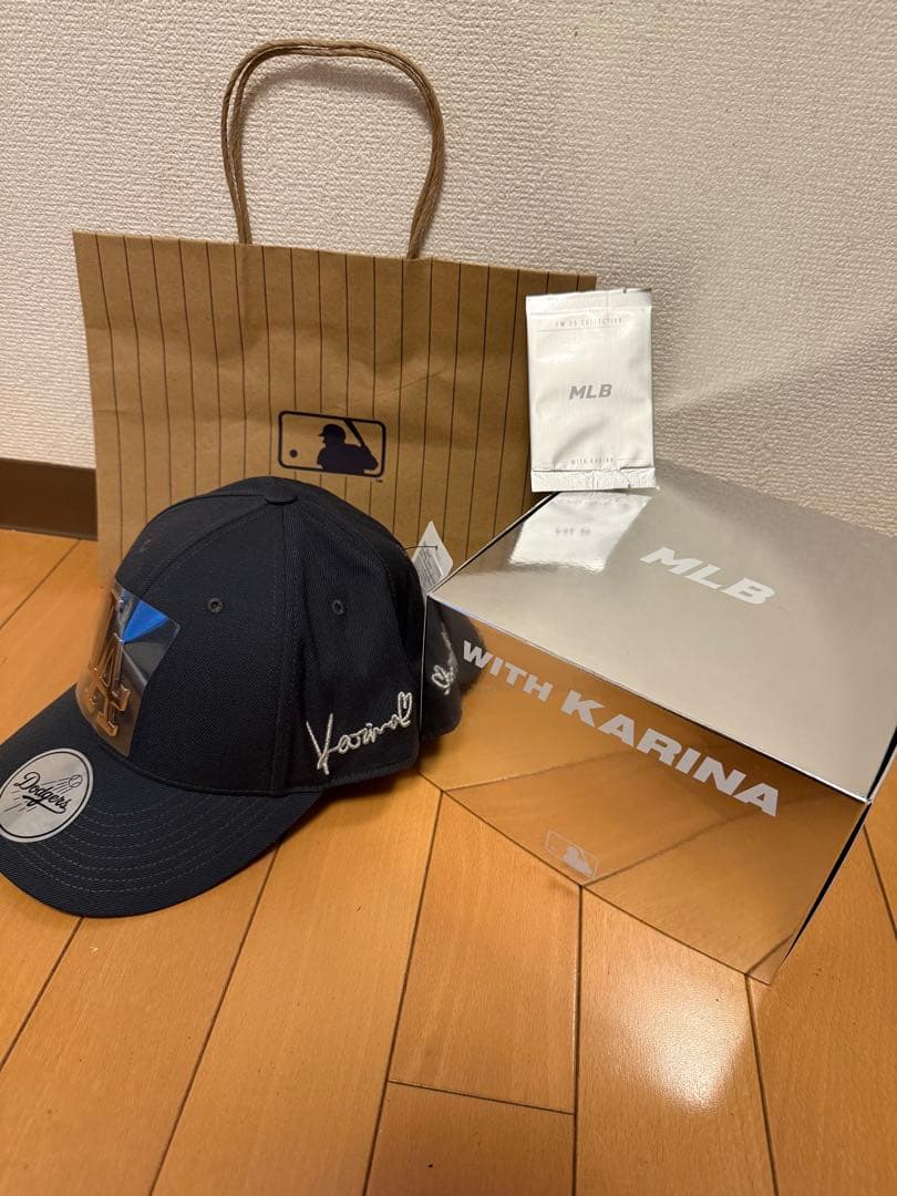 ツ*エ様 MLB×aespa カリナ KARINA LAグレー 57 日本未発売