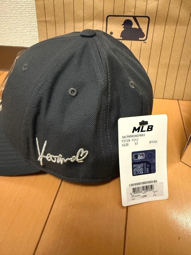 ツ*エ様 MLB×aespa カリナ KARINA LAグレー 57 日本未発売