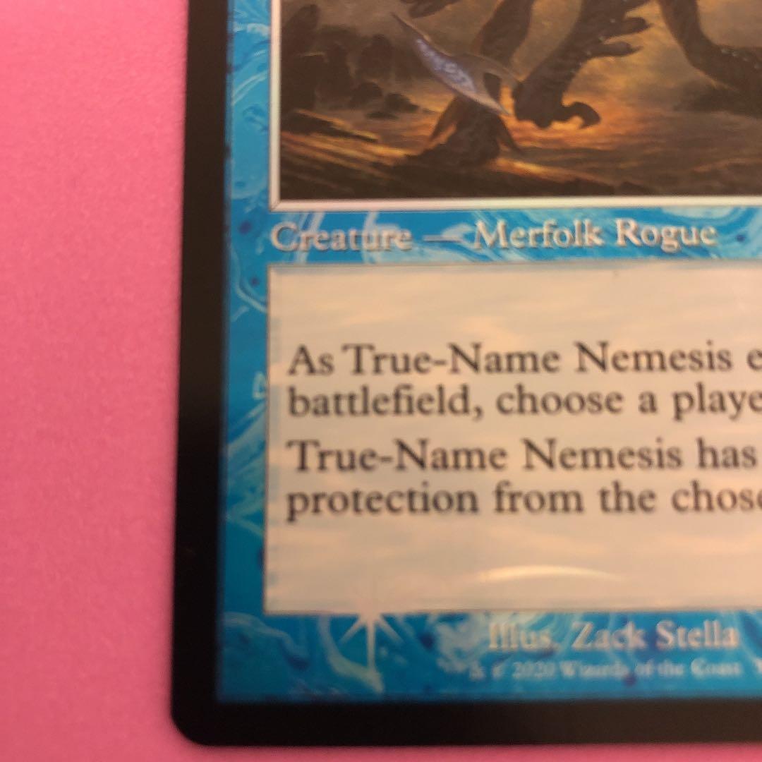MTG 真の名の宿敵/True-Name Nemesis 英　旧枠 FOIL