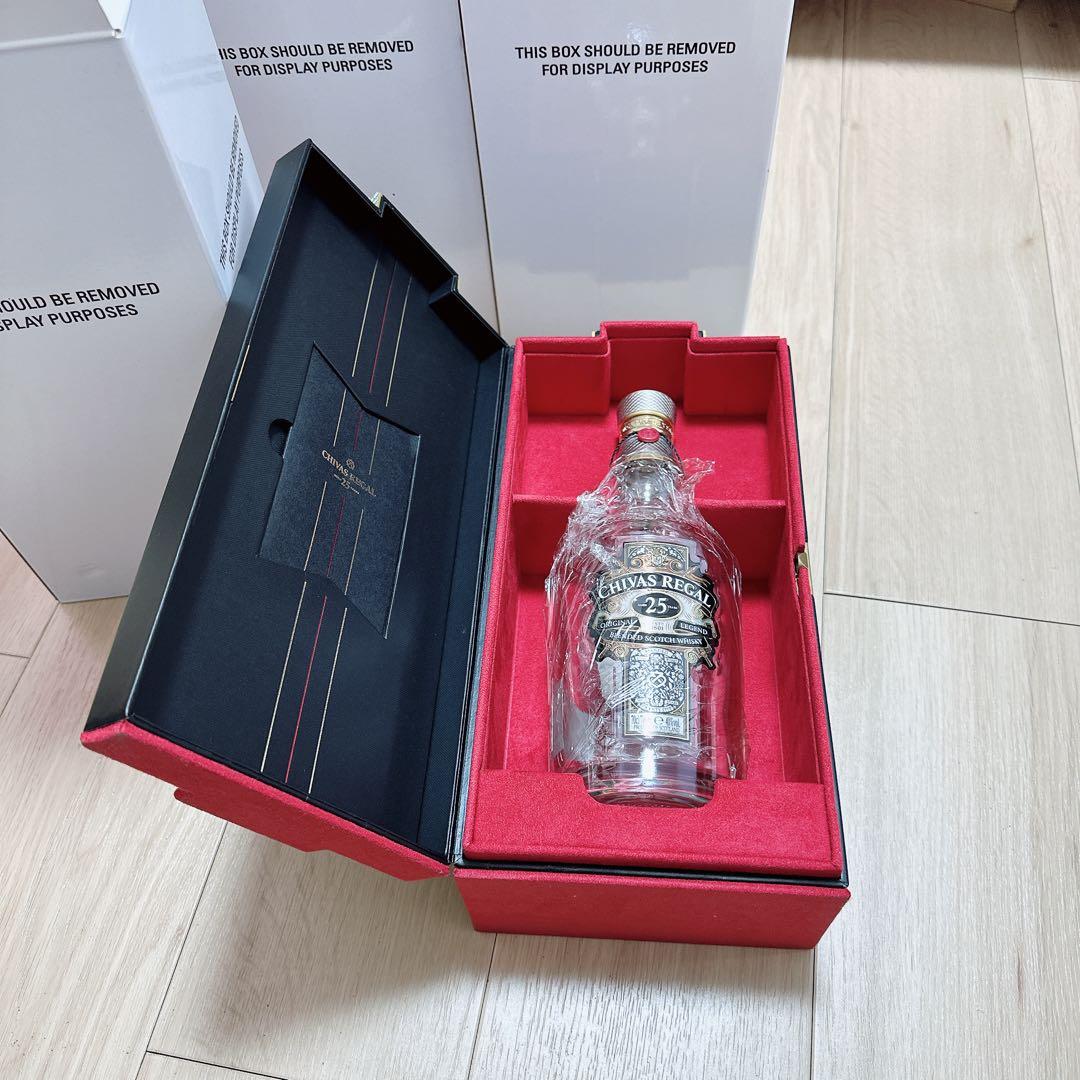 Chivas Regal シーバスリーガル　25年 空ボトル　空瓶 X7
