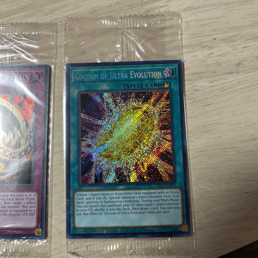 遊戯王OCG レッドアイズファングとコクーンセット未開封