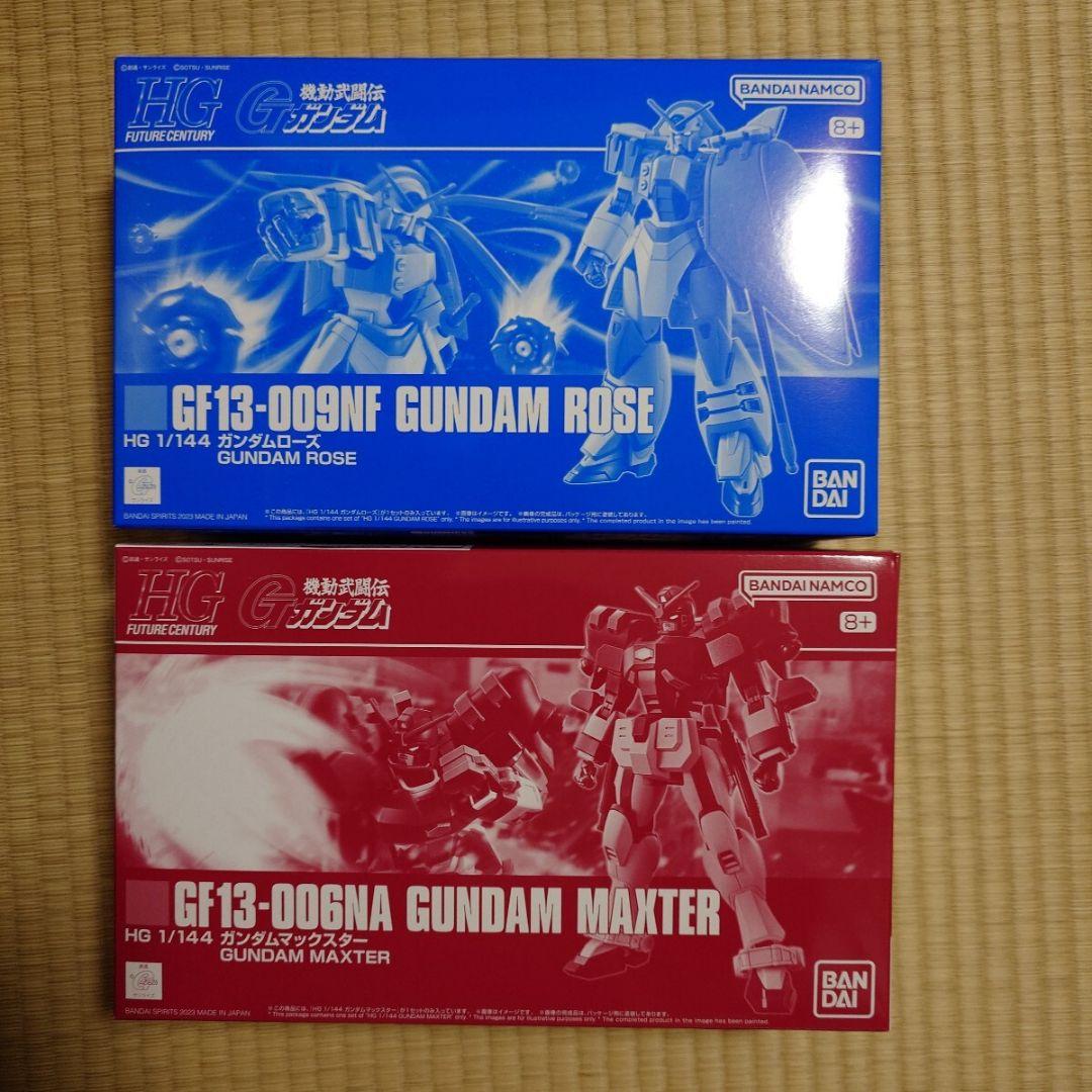 ＨＧ 1/144 ガンダムローズ　ＨＧ 1/144 ガンダムマックスター