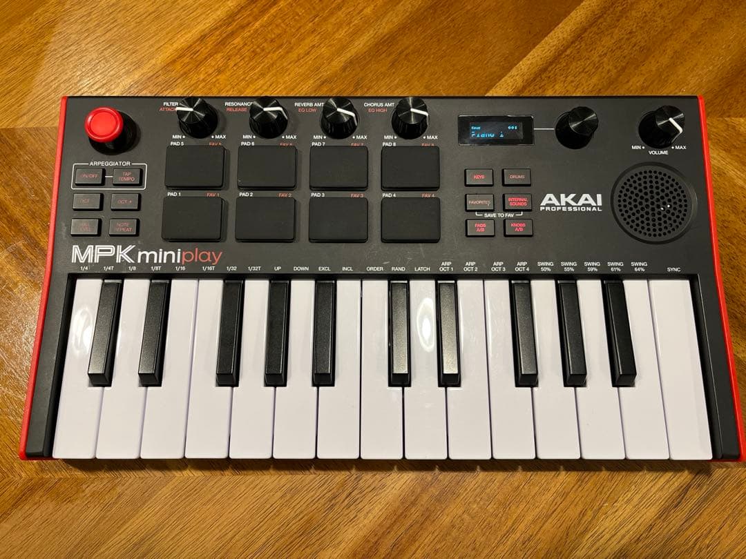 【美品】AKAI MPK mini play MIDIキーボード