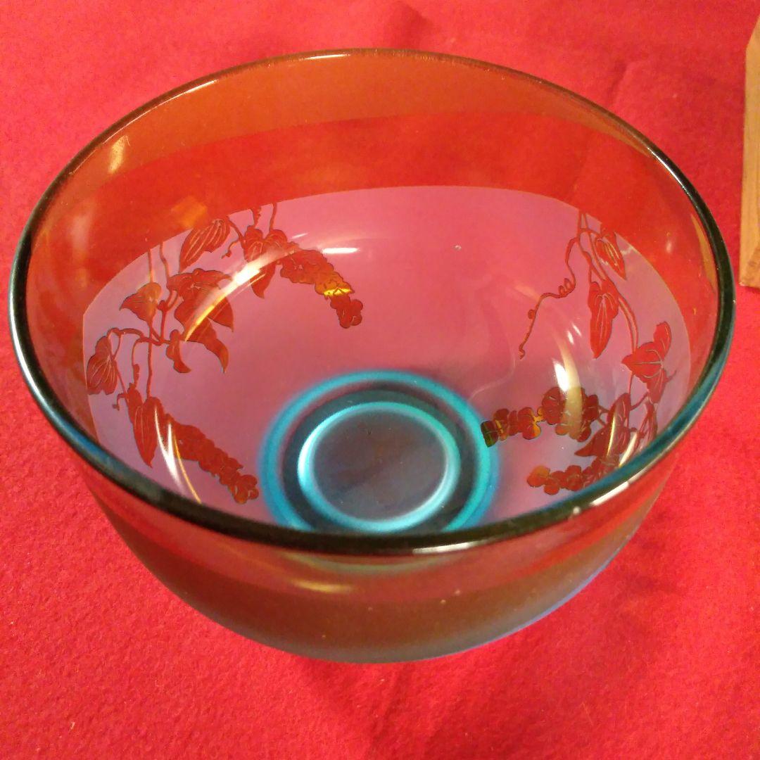 硝子抹茶茶盌