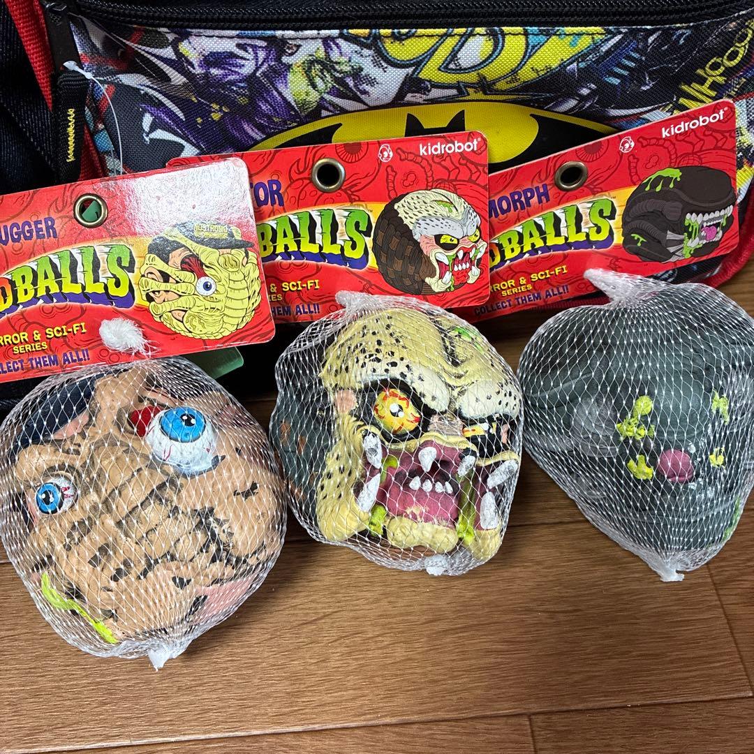 Kidrobot Madballs HORROR&SCI-FI 3個セット