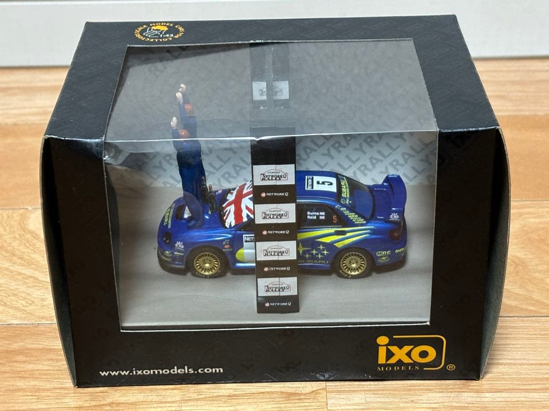 イクソ 1/43 スバル インプレッサ WRC ワールドチャンピオン2001