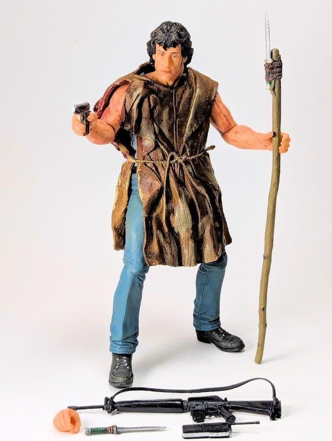最終値下げ！新品　NECA ファースト・ブラッド　ジョン・ランボー　サバイバル