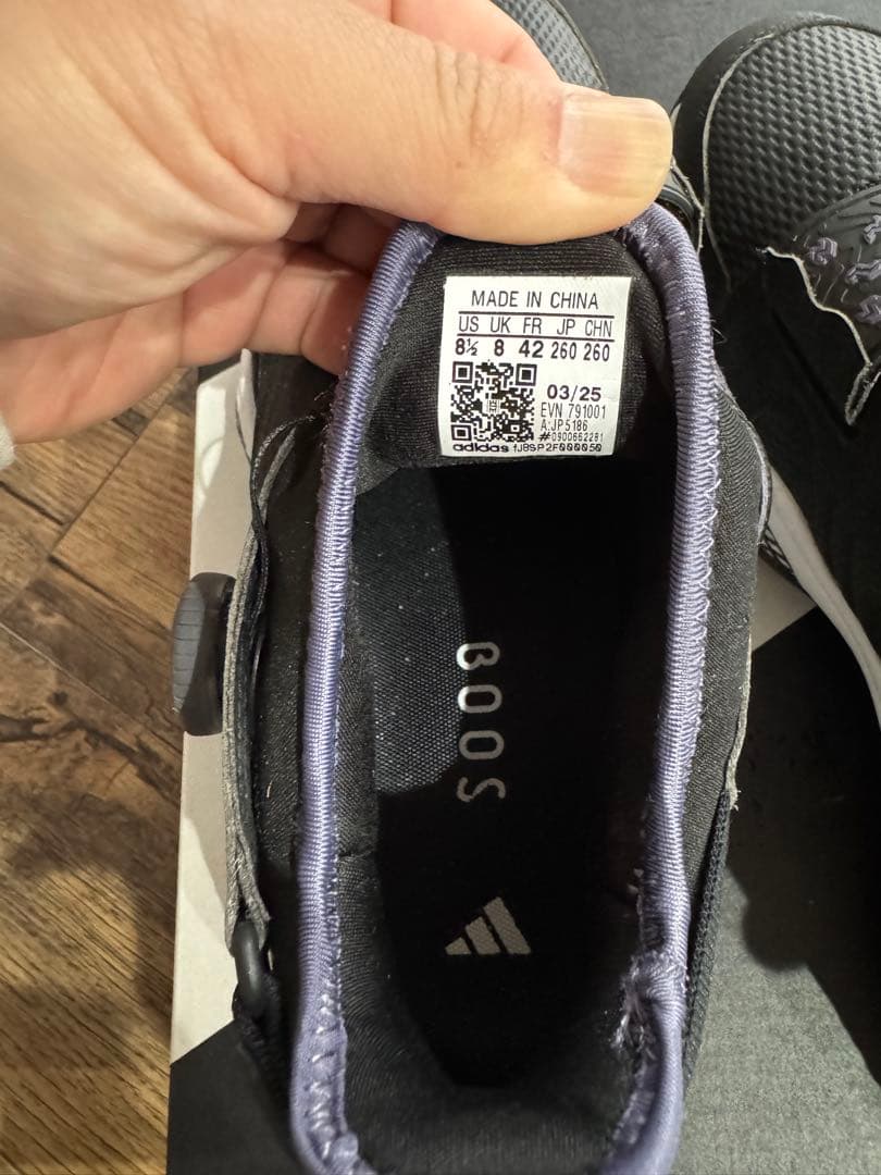 コードカオス 25 ミッド BOA スパイクレス ゴルフシューズ adidas