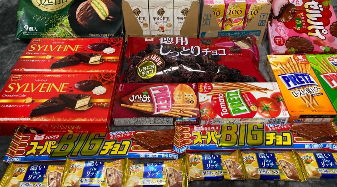 詰め合わせ　大量お菓子セット②チョコパイ、サンダー、紗々、バウムクーヘン他