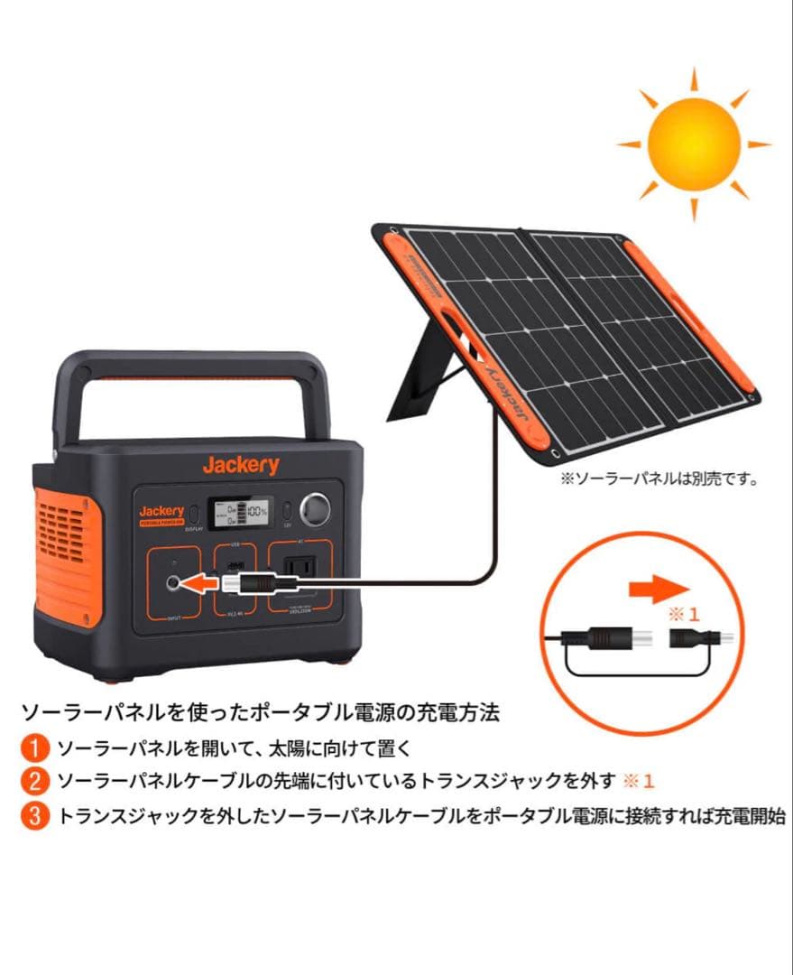 【未開封品】Jackery ポータブル電源 1000 Pro 発電
