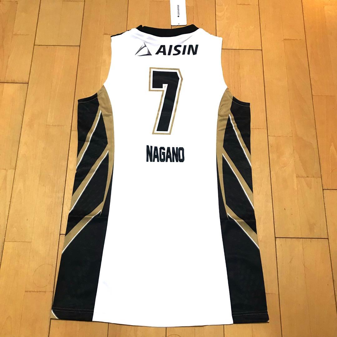 新品 Bリーグ 長野誠史 シーホース三河 直筆サイン オーセンティックユニホーム