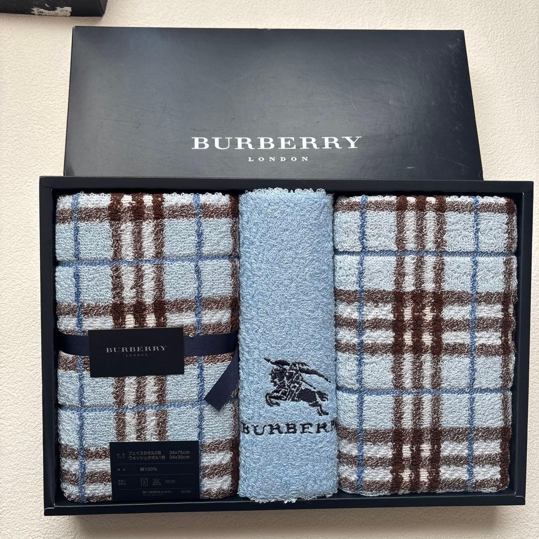 BURBERRY バーバリータオル大量9枚　フェイスタオル　ウォッシュタオル