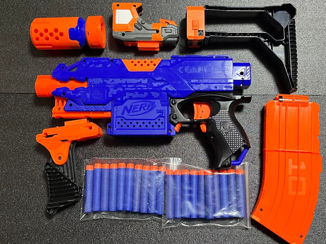 ナーフ エリート ストライフ CQ-10 STRYFE EU限定カラー