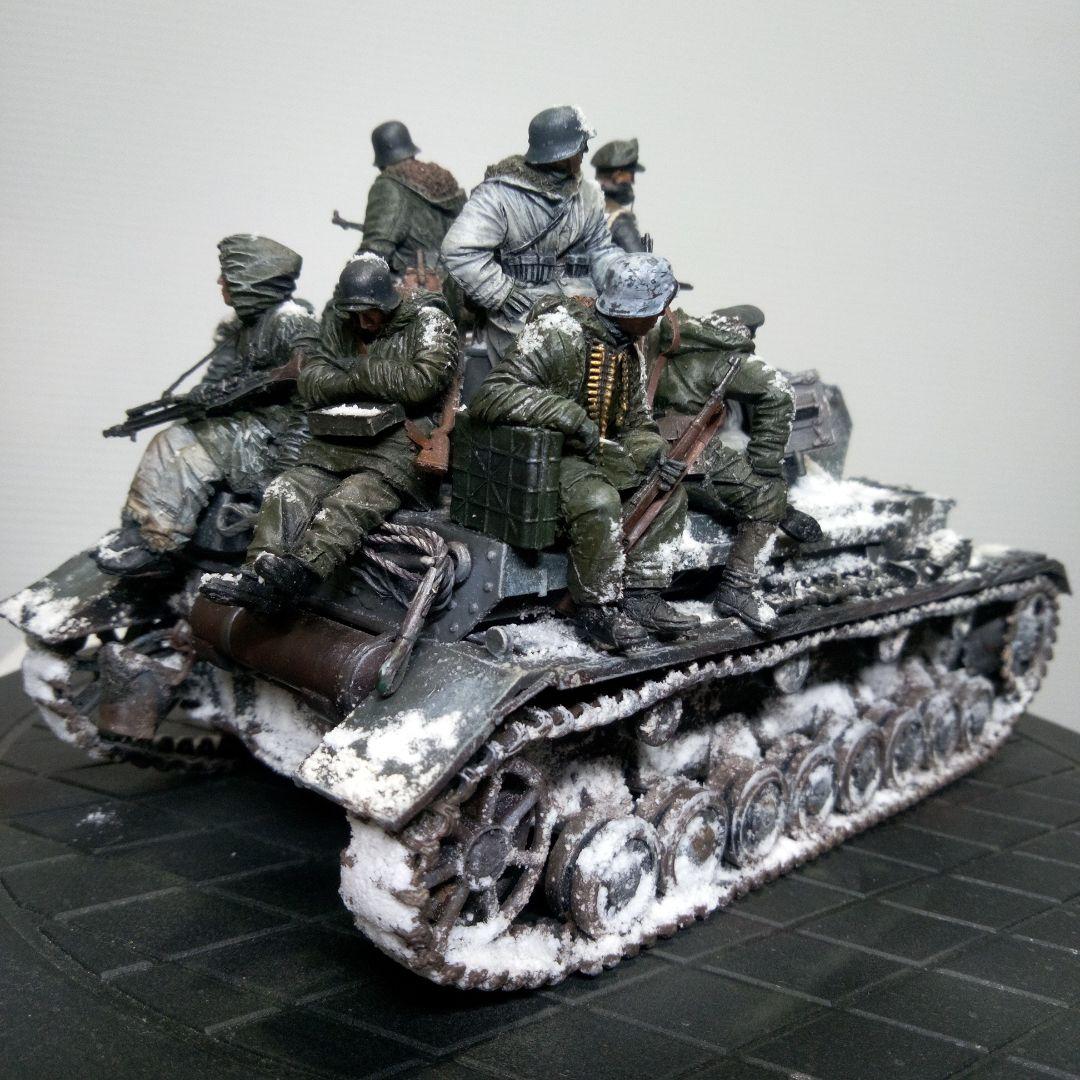 タミヤ　1/38 ドイツ軍　3号戦車 完成品