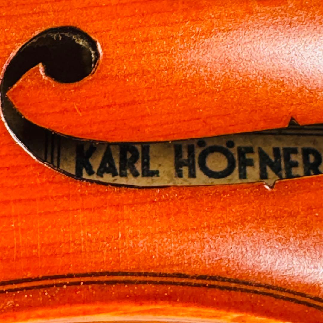 【希少】Karl Hofner KH191 4/4 ドイツ製 バイオリン トルテ