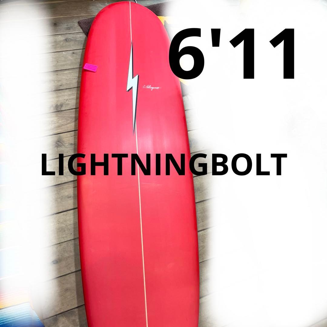 LIGHTNINGBOLT ライトニングボルト　ミッドレングス　6'11
