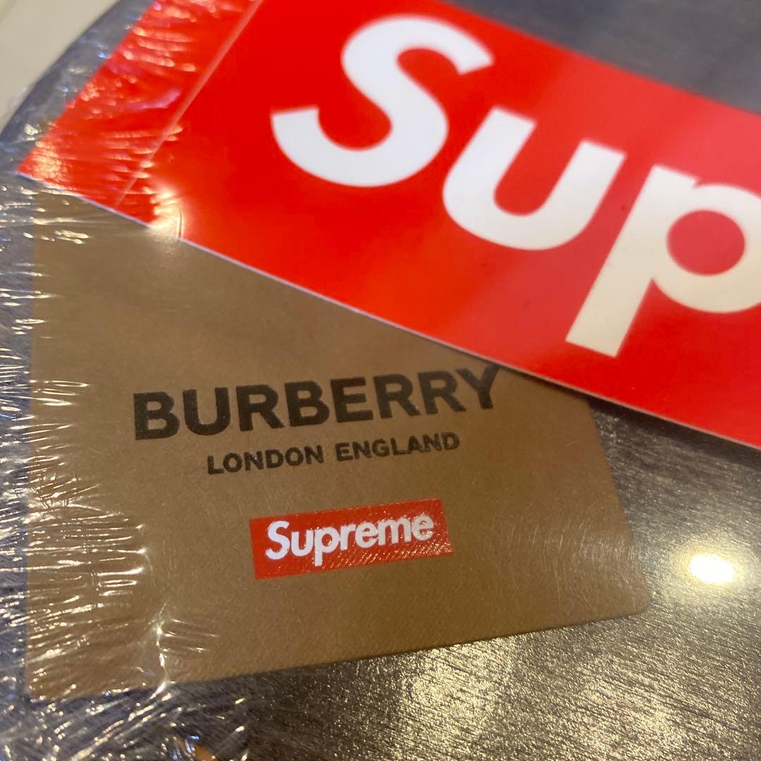 【名作】 Supreme Burberry Skateboard