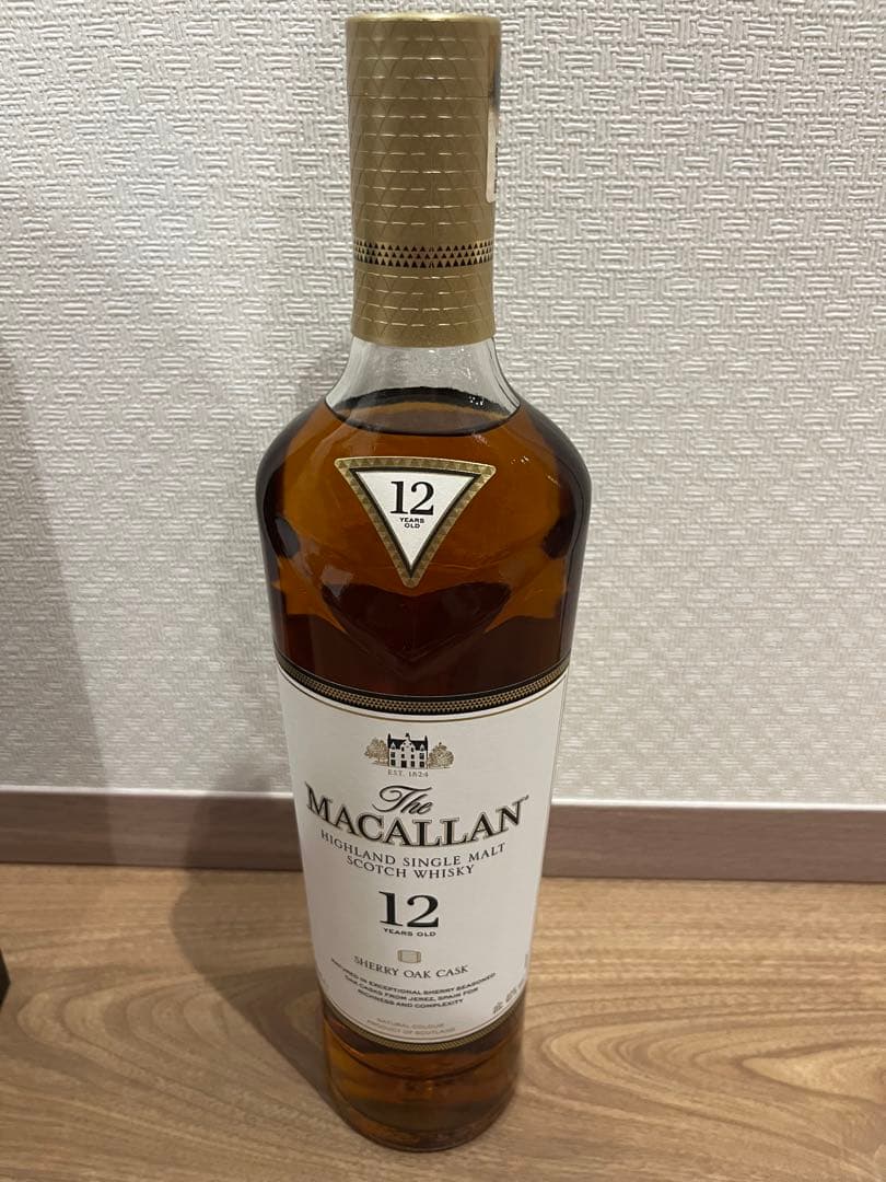 未開封The Macallan 12 Years Old シェリーオークカスク