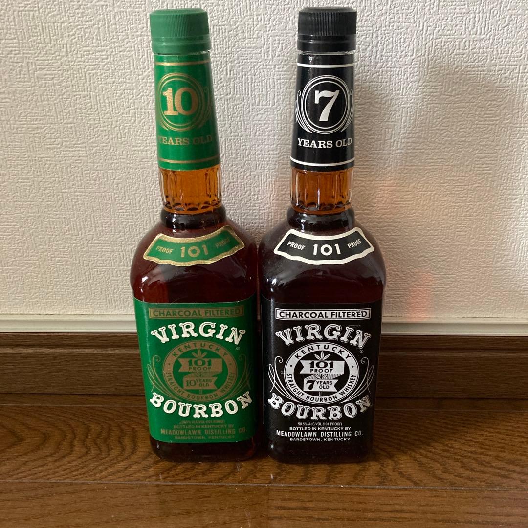 終売の希少Virgin Bourbon 10年・7年セット