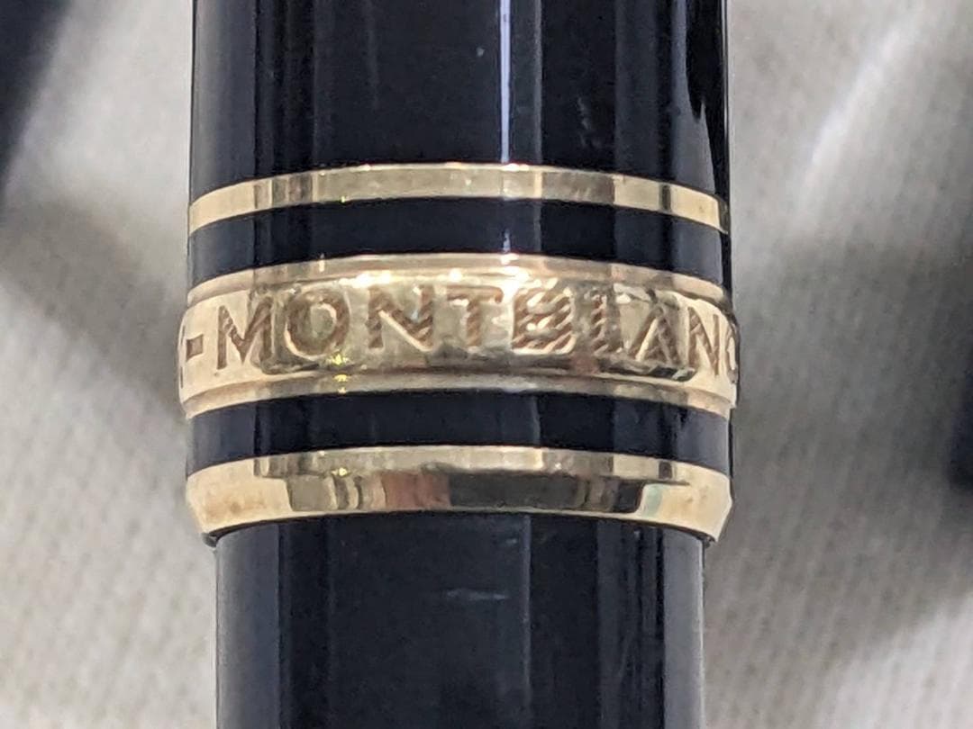 MONTBLANC　マイスターシュテュック ゴールドコーティング ボールペン