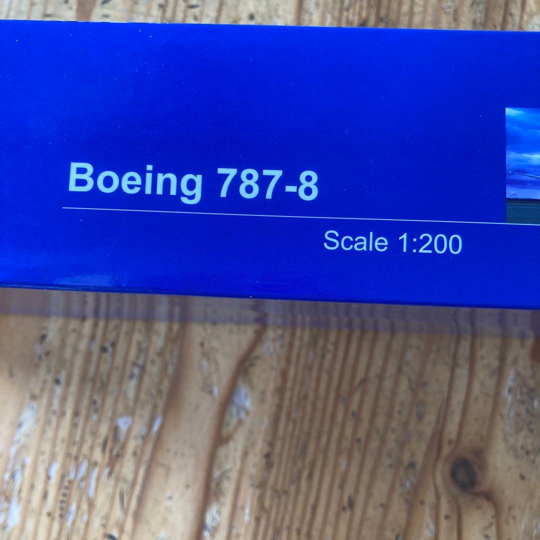 Boeing 787-8 初のドリームライナー記念特別塗装 1:200