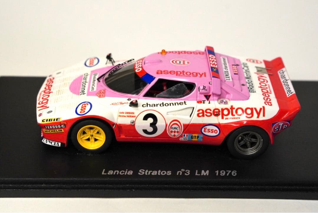 スパーク 1/43 ランチアストラトス n°3 LM 1976