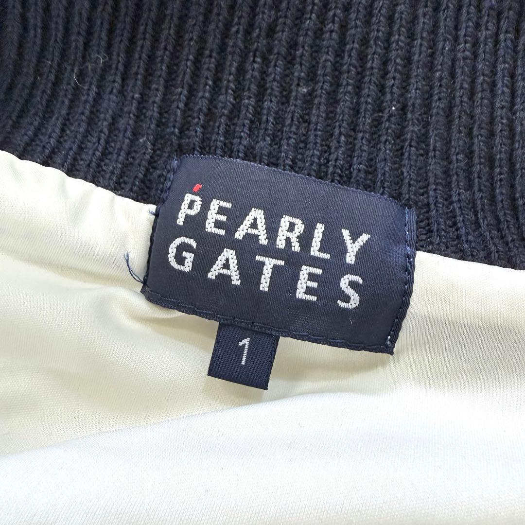 PEARLY GATES ウール混 裏地付き ニットジップジャケット M 日本製