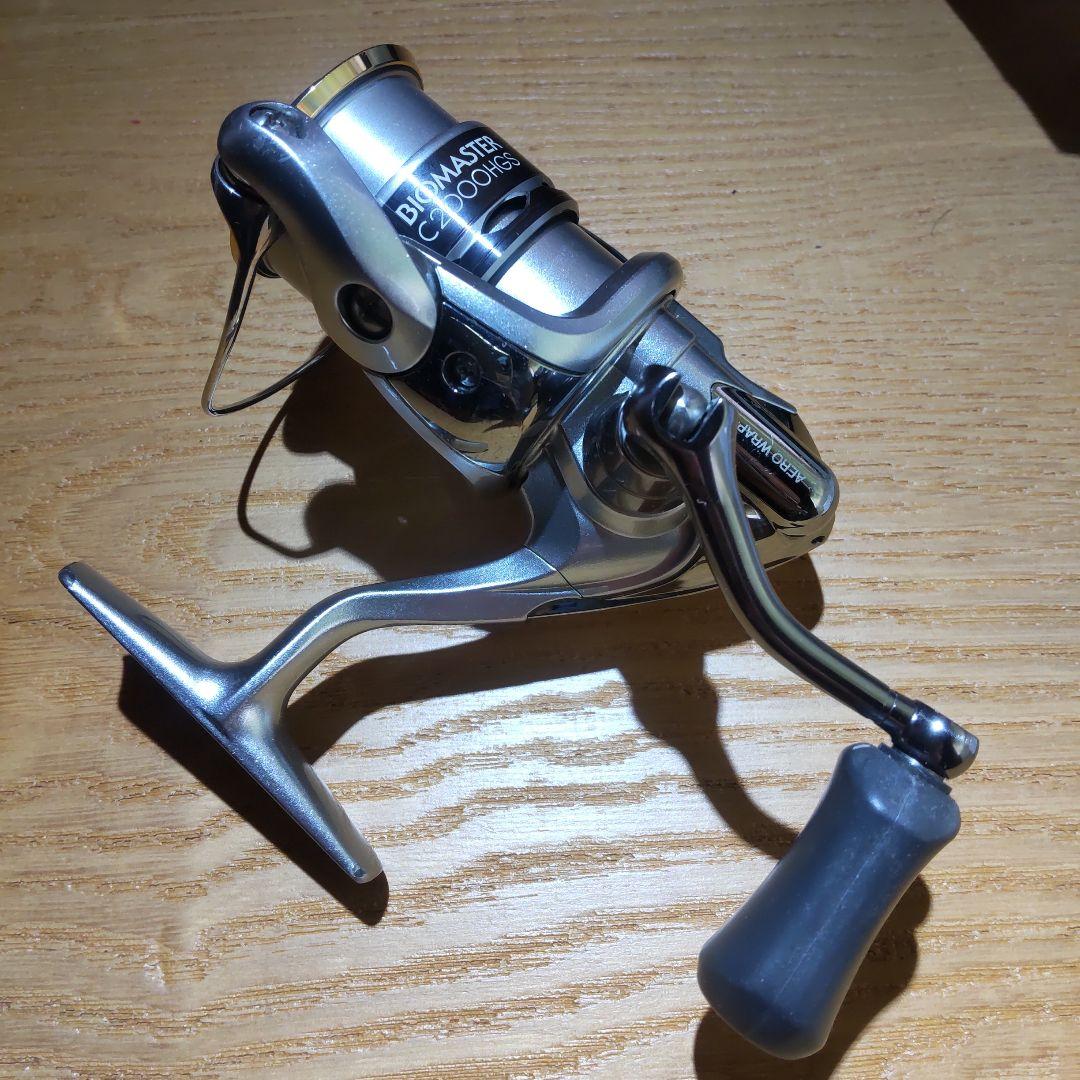 SHIMANO バイオマスター C2000HGS とDAIWAハリケーン