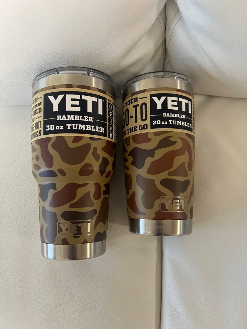 YETI Rambler 20.30oz 2本セットタンブラー 迷彩　イエティ
