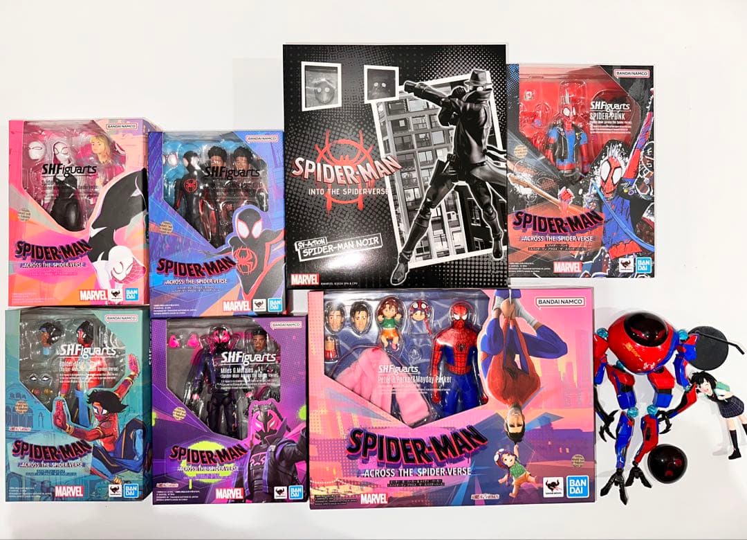S.H.Figuarts 千値練 スパイダーマン スパイダーバースセット