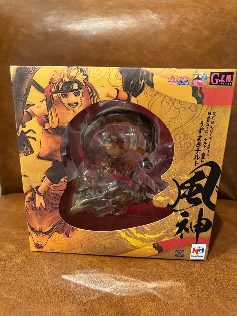 【新品】GEMシリーズremix うずまきナルト風神＆うちはサスケ雷神 セット