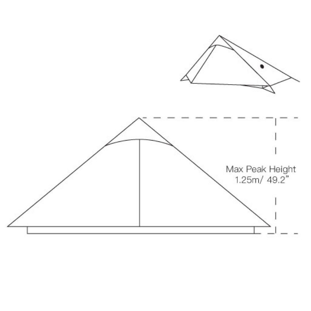 Lanshan1 新品未使用 3F UL GEAR 軽量テント ワンポール